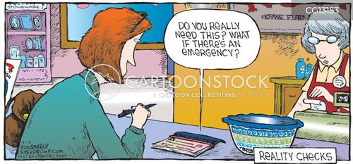 Money Habits Cartoons and Comics - funny pictures from CartoonStock