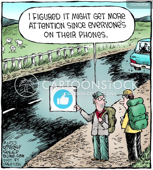 Hitchhiker's Sign Cartoons and Comics - funny pictures from CartoonStock