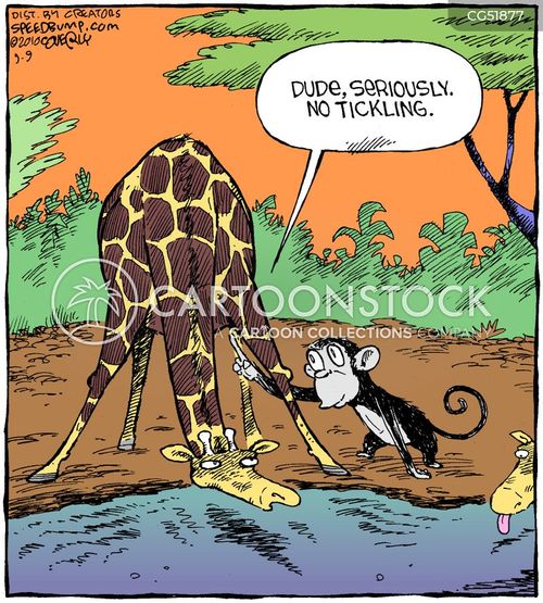 Feet Tickling Cartoons and Comics - funny pictures from CartoonStock