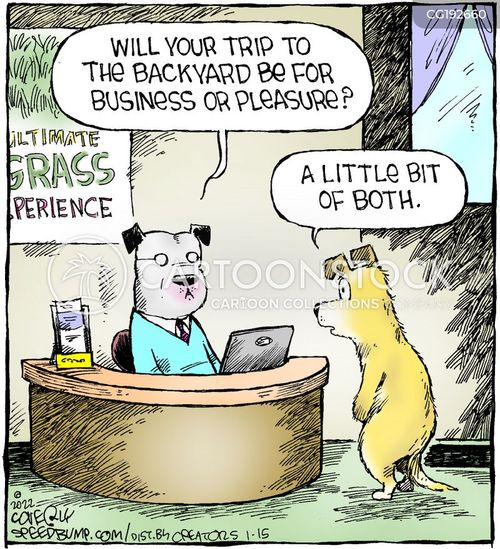 Backyard Business Cartoons and Comics - funny pictures from CartoonStock