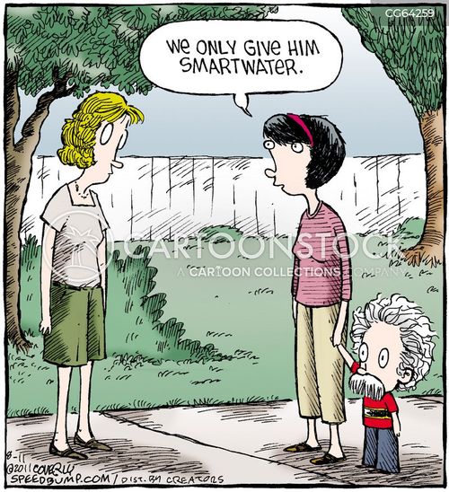 Smart Water Cartoons and Comics - funny pictures from CartoonStock