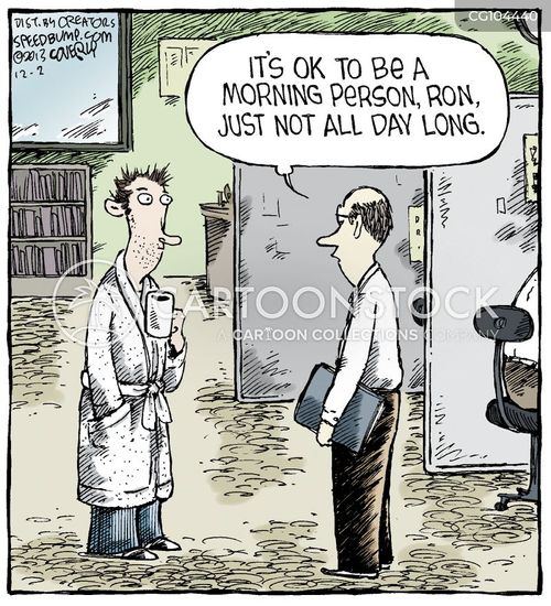 Dancing In The Morning Cartoons and Comics - funny pictures from ...