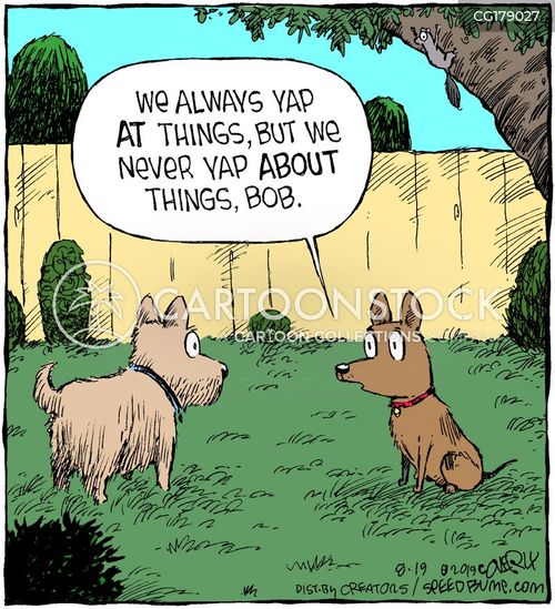 Yapping Cartoons and Comics - funny pictures from CartoonStock