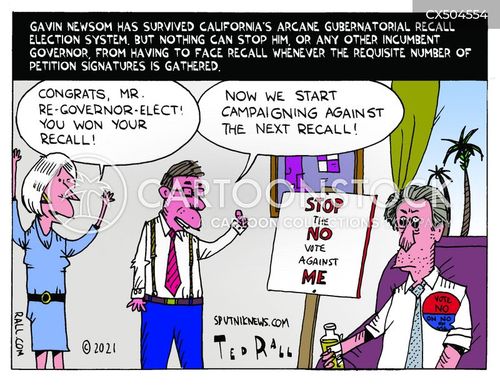 Gavin Newsom Cartoons and Comics - funny pictures from CartoonStock