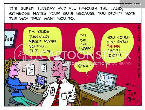 Netizens Cartoons and Comics - funny pictures from CartoonStock