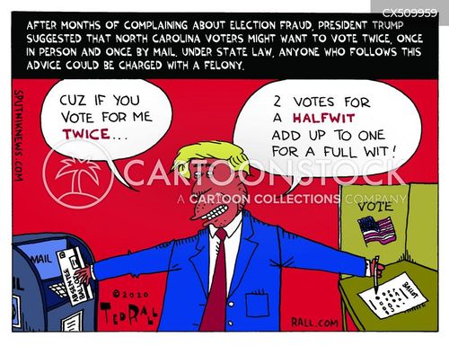 Ballot Dropbox Cartoons and Comics - funny pictures from CartoonStock