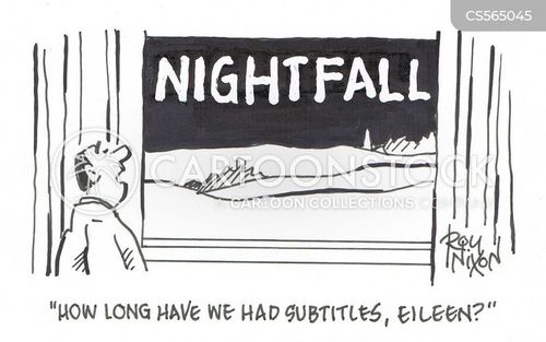 Subtitling Cartoons and Comics - funny pictures from CartoonStock