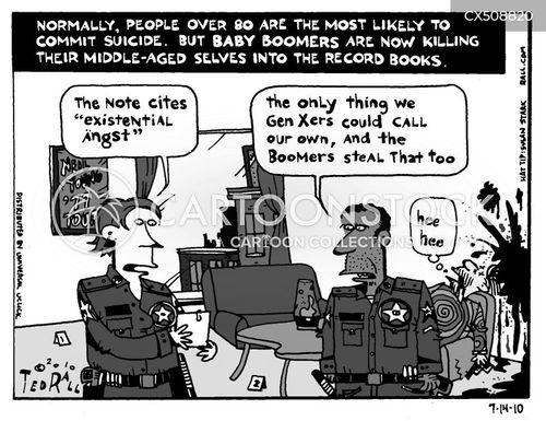 Existential Angst Cartoons and Comics - funny pictures from CartoonStock