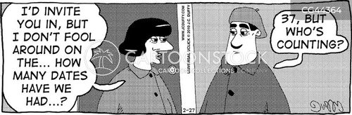 Multiple Dates Cartoons and Comics - funny pictures from CartoonStock