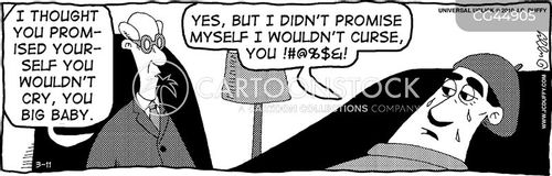 Cursing Cartoons and Comics - funny pictures from CartoonStock
