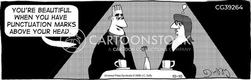 Punctuation Cartoons and Comics - funny pictures from CartoonStock