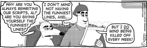 Write Lines Cartoons and Comics - funny pictures from CartoonStock