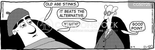 Younger Version Cartoons and Comics - funny pictures from CartoonStock