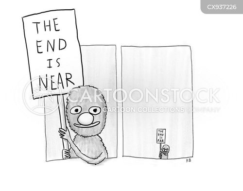 The End Is Far Cartoons and Comics - funny pictures from CartoonStock