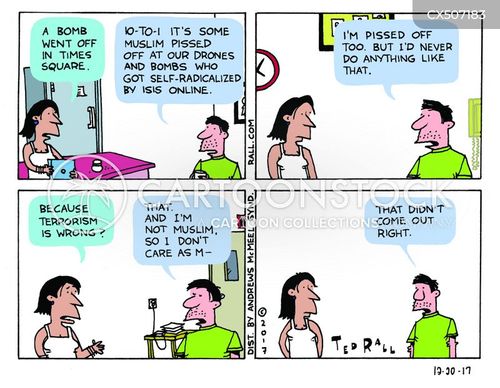 Self-radicalization Cartoons and Comics - funny pictures from CartoonStock