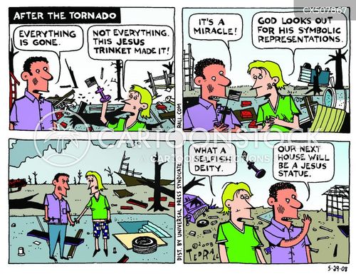 Tornado Documentary Cartoons and Comics - funny pictures from CartoonStock