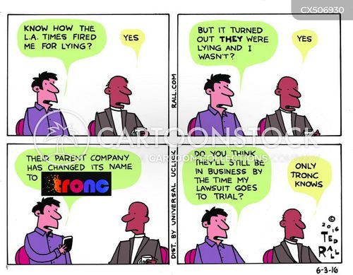 Tronc Cartoons and Comics - funny pictures from CartoonStock