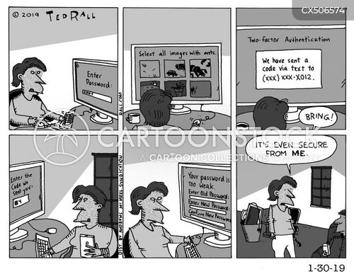 Two Factor Authentication Cartoons and Comics - funny pictures from ...
