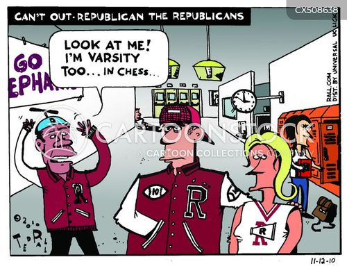 Varsity Cartoons and Comics - funny pictures from CartoonStock