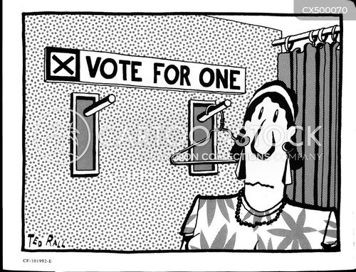 Polling Booth Cartoons and Comics - funny pictures from CartoonStock