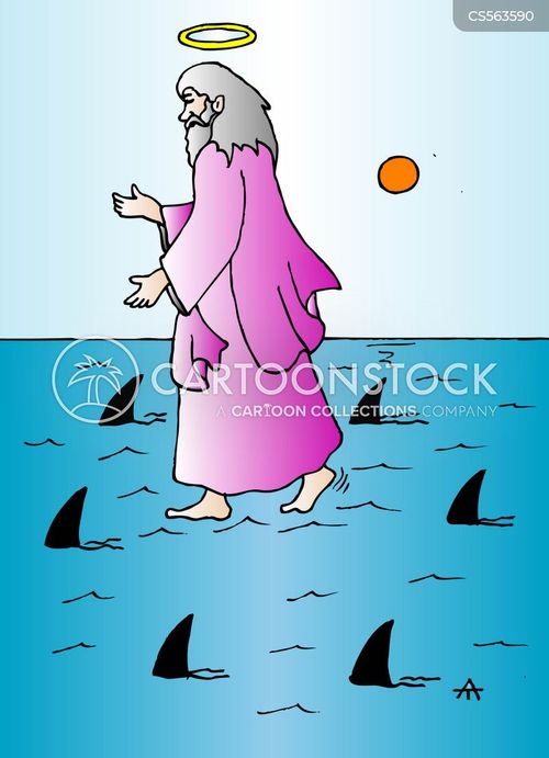 Treading Water Cartoons and Comics - funny pictures from CartoonStock