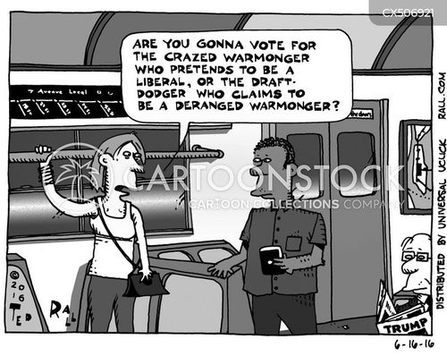 Warmongering Cartoons and Comics - funny pictures from CartoonStock