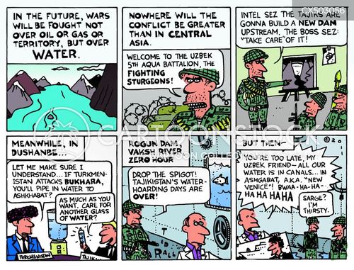 Bovine Battalion Cartoons and Comics - funny pictures from CartoonStock