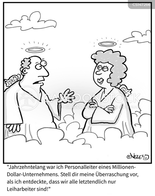 Cartoons und Karikaturen mit Hr-direktoren