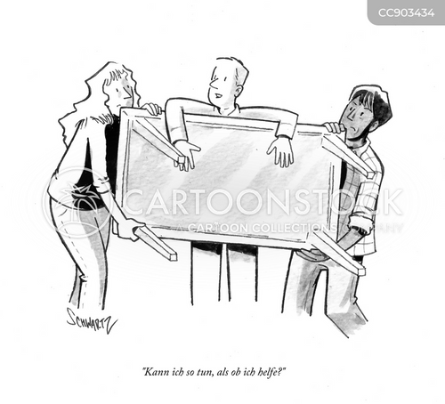 Cartoons und Karikaturen mit Projektumfang
