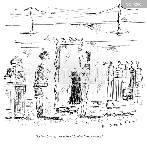 Cartoons und Karikaturen mit Shopaholic