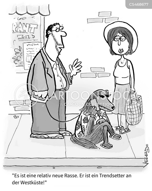 Cartoons und Karikaturen mit Trend