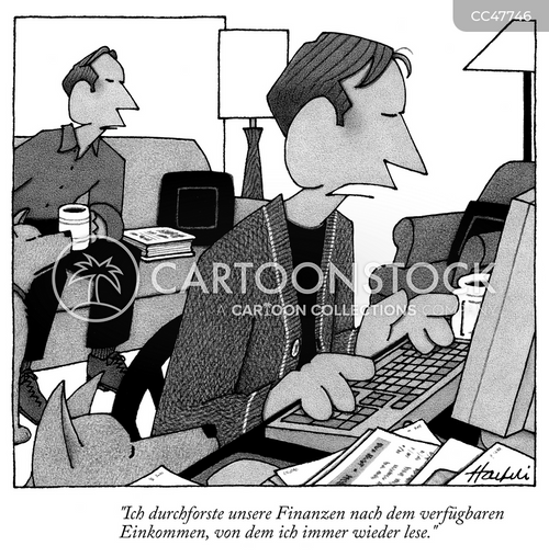 Cartoons und Karikaturen mit Pleite