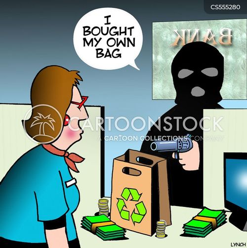 Shopping Bags Cartoons and Comics - funny pictures from CartoonStock