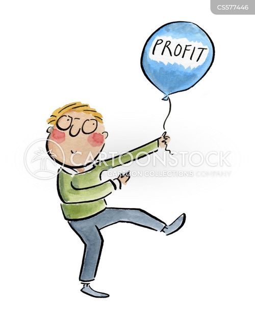 Profitting Cartoons and Comics - funny pictures from CartoonStock