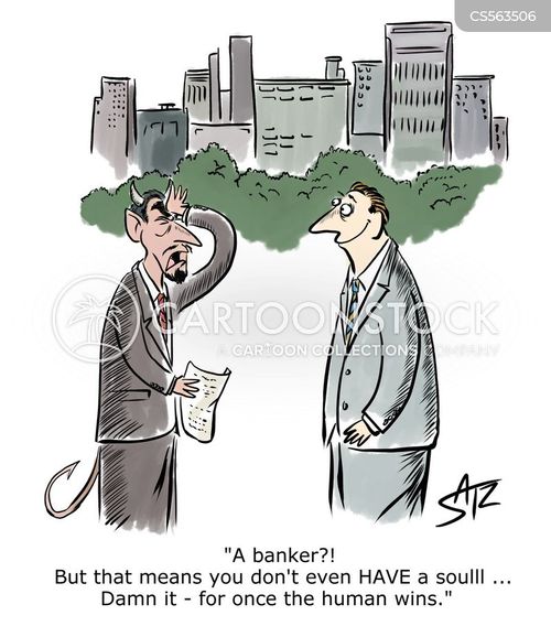 Your Soul Cartoons and Comics - funny pictures from CartoonStock