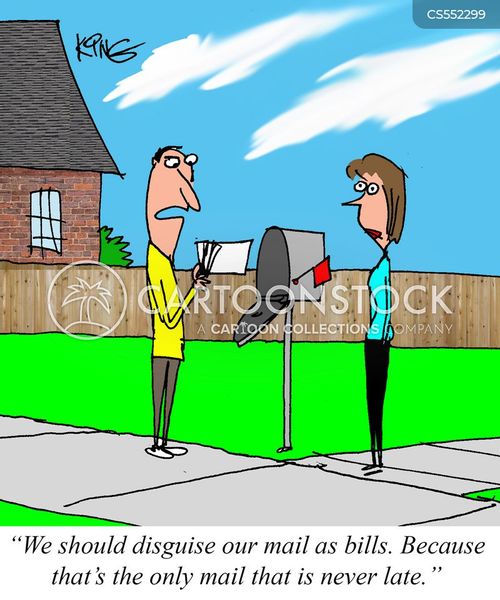 Overdue Bill Cartoons and Comics - funny pictures from CartoonStock