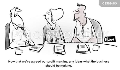 Profitting Cartoons and Comics - funny pictures from CartoonStock