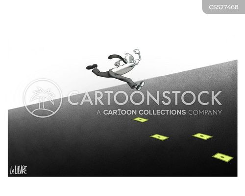 True Wealth Cartoons and Comics - funny pictures from CartoonStock