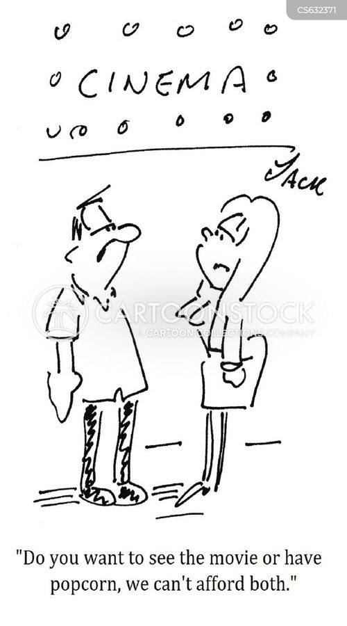 Cinema Outing Cartoons and Comics - funny pictures from CartoonStock