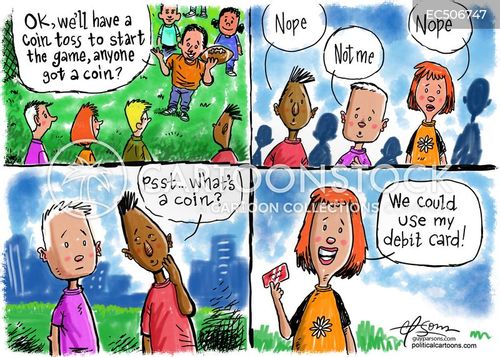 Digital Finance Cartoons and Comics - funny pictures from CartoonStock