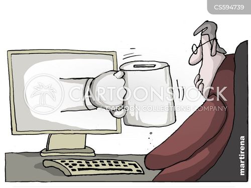 Internet Network Cartoons and Comics - funny pictures from CartoonStock