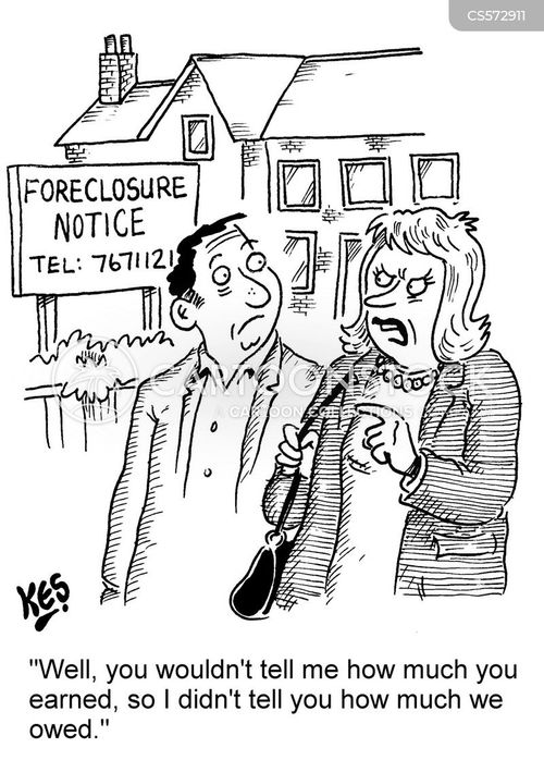 Money Owed Cartoons and Comics - funny pictures from CartoonStock