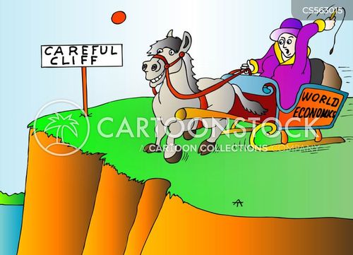 Economic Freefall Cartoons and Comics - funny pictures from CartoonStock
