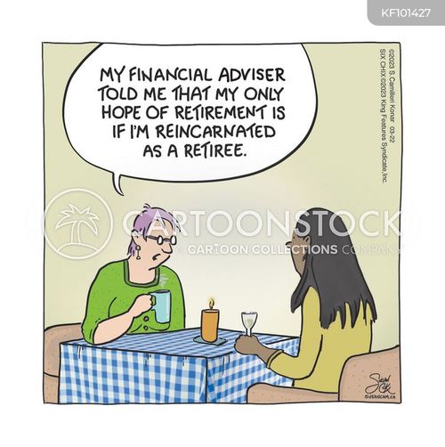 Active Retirees Cartoons and Comics - funny pictures from CartoonStock