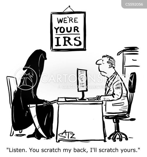 You Scratch My Back I'll Scratch Yours Cartoons and Comics - funny ...