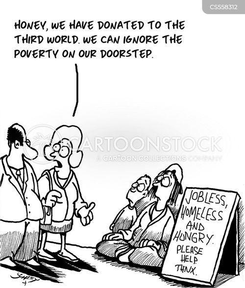 Advantages Of Wealth Cartoons and Comics - funny pictures from CartoonStock