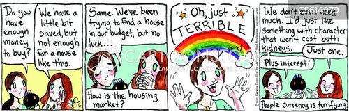 Affordability Crisis Cartoons and Comics - funny pictures from CartoonStock