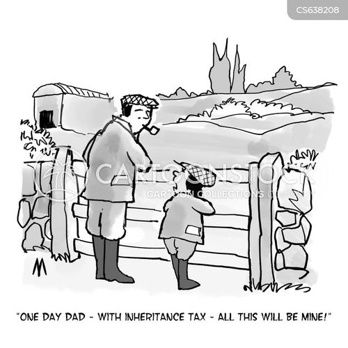 Inheritance Tax Cartoons and Comics - funny pictures from CartoonStock