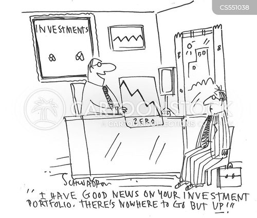 Investment Portfolio Cartoons and Comics - funny pictures from CartoonStock