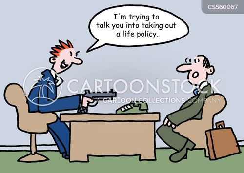 Life Policy Cartoons and Comics - funny pictures from CartoonStock